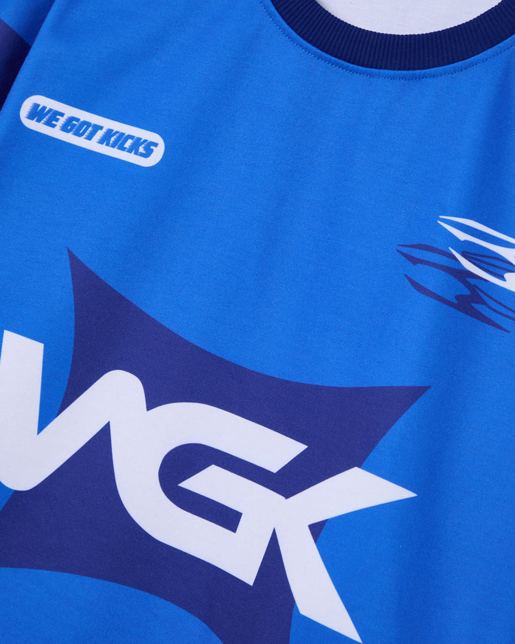 WE GOT KICKS LONGSLEEVE BLUE - NOEMOTIONS™